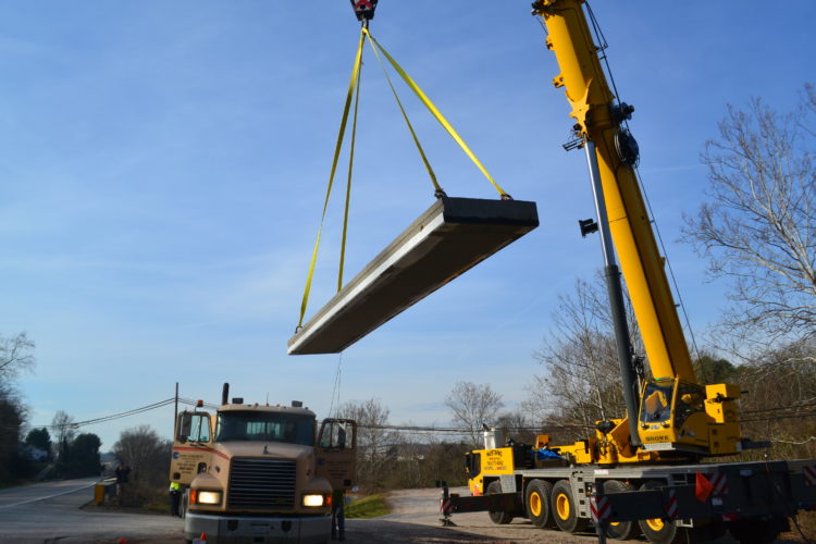Broughton Trail bridge installed | News, Sports, Jobs - Marietta Times